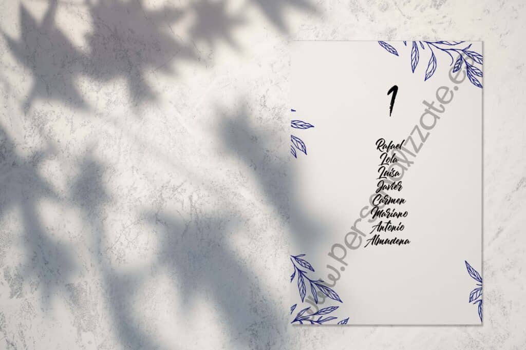 Seating plan Granada | Personalizzate